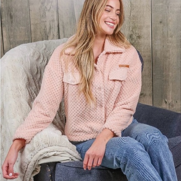 Simply Southern | Jackets & Coats | Simply Southern Plush Sherpa ...